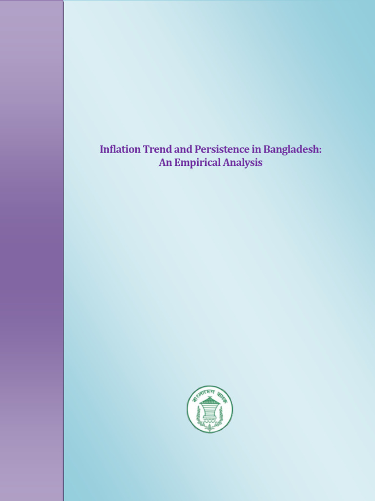 Inflation Trend and Persistence in Bangladesh | PDF | Cost Of Living | Inflation
