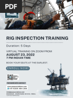 Drilling Rigs Inspection Checklist | PDF | Drilling Rig | Personal ...