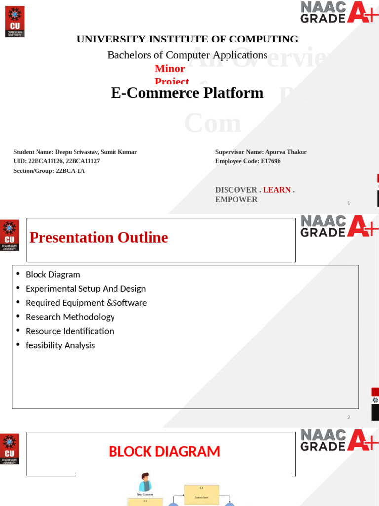 Deepu - 22BCA11126 Minar Project | PDF | Web Development | Software ...