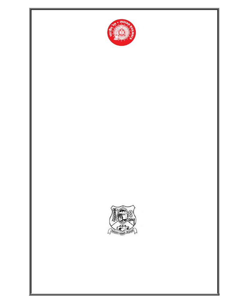 Southern Railway Internship Report | PDF