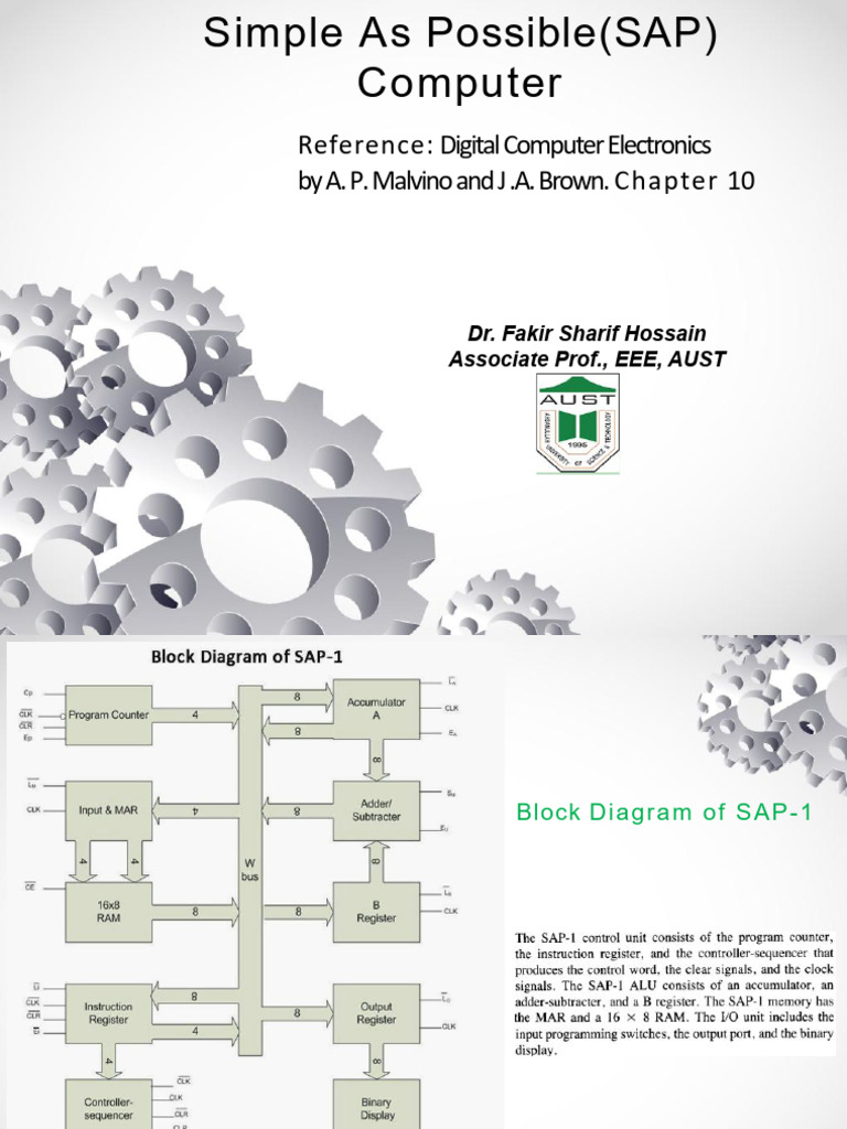 2.SAP-1 Computer Architecture | PDF | Assembly Language | Computer ... 2.SAP-1 Computer Architecture | PDF | Assembly Language | Computer ...