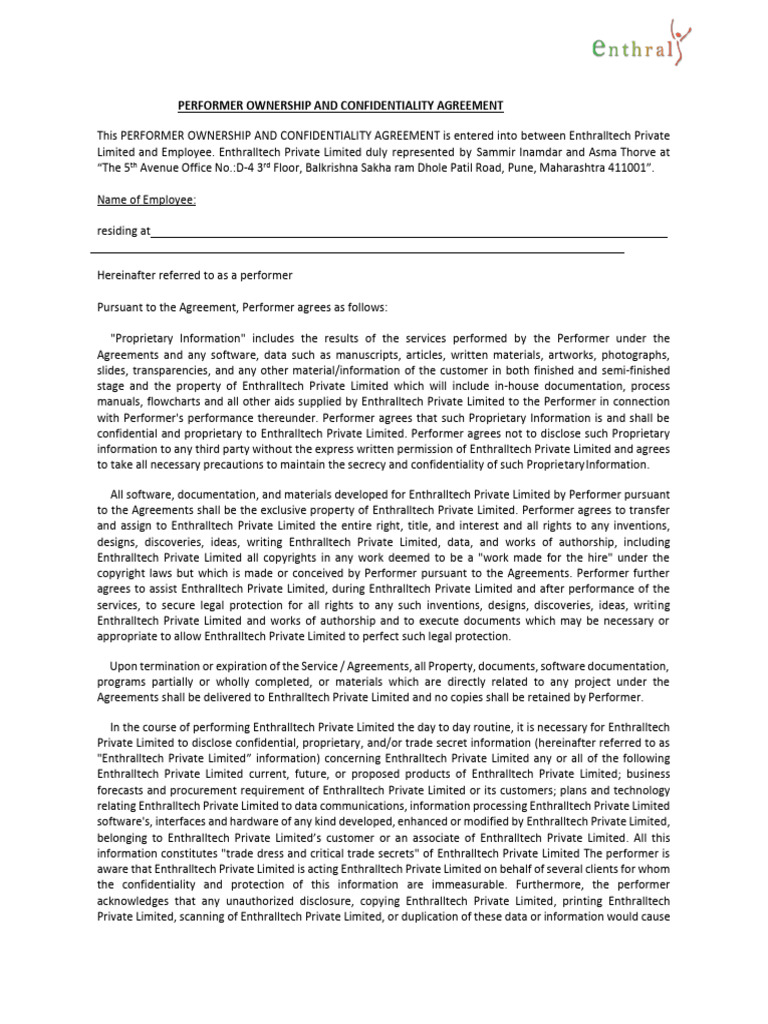 Open Policy File | PDF | Non Disclosure Agreement | Information