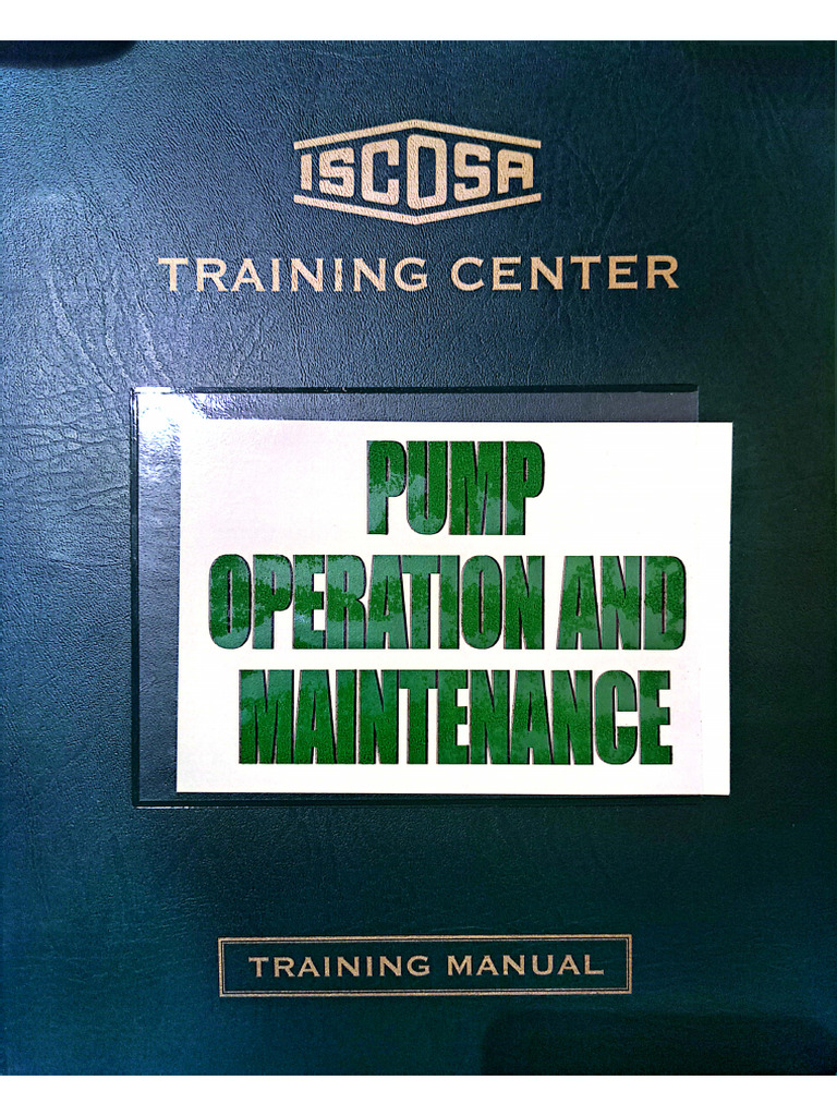 Pump Operations and Maintenance | PDF