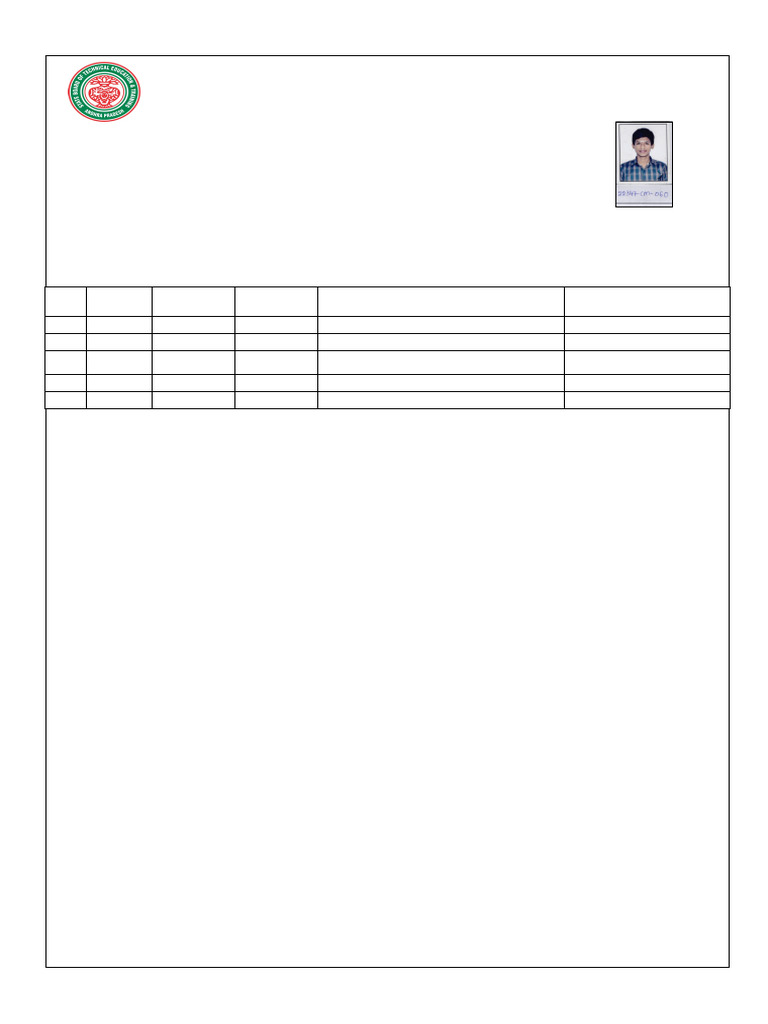 C20 22347-CM-060 Hallticket 2024 | PDF | Technology & Engineering