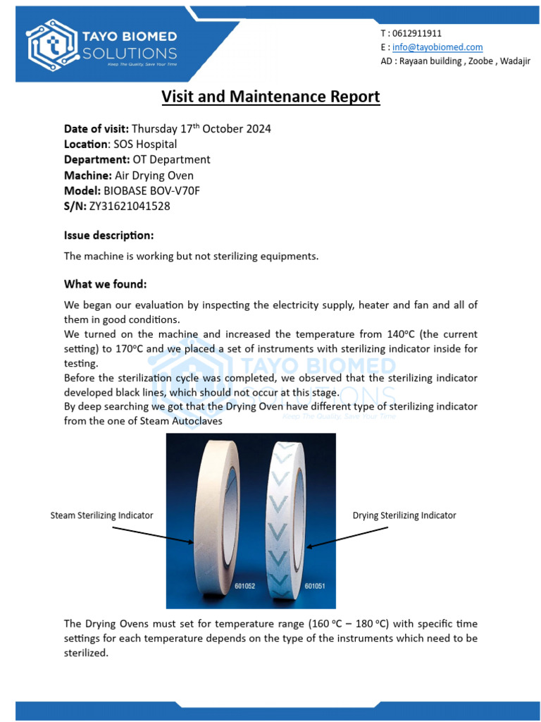 SOS Hospital Report | PDF