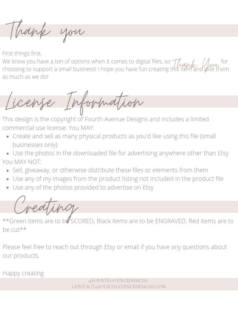 Licensing Information with photos | PDF