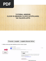Tutorial Absensi Menggunakan Aplikasi Temank3 | PDF