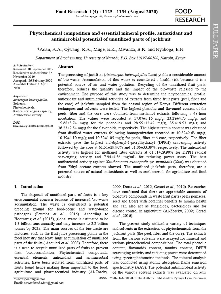_24__fr-2019-326_adan_1 | PDF | Polyphenol | Chemical Substances