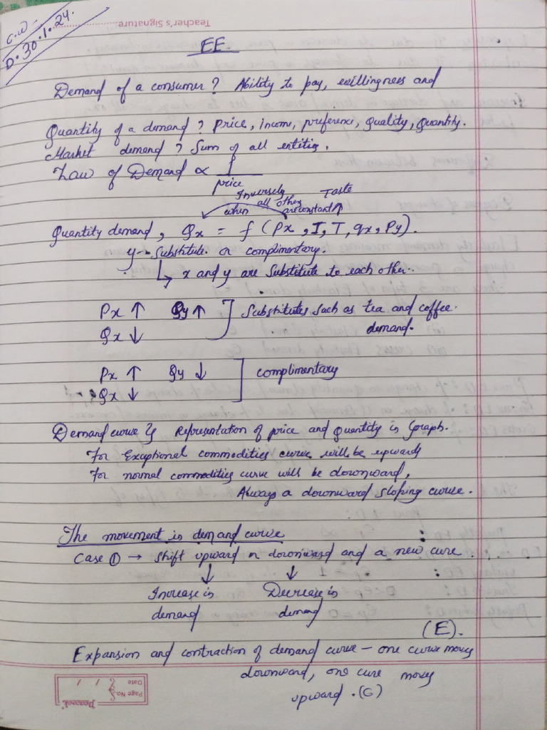Economics Notes | PDF