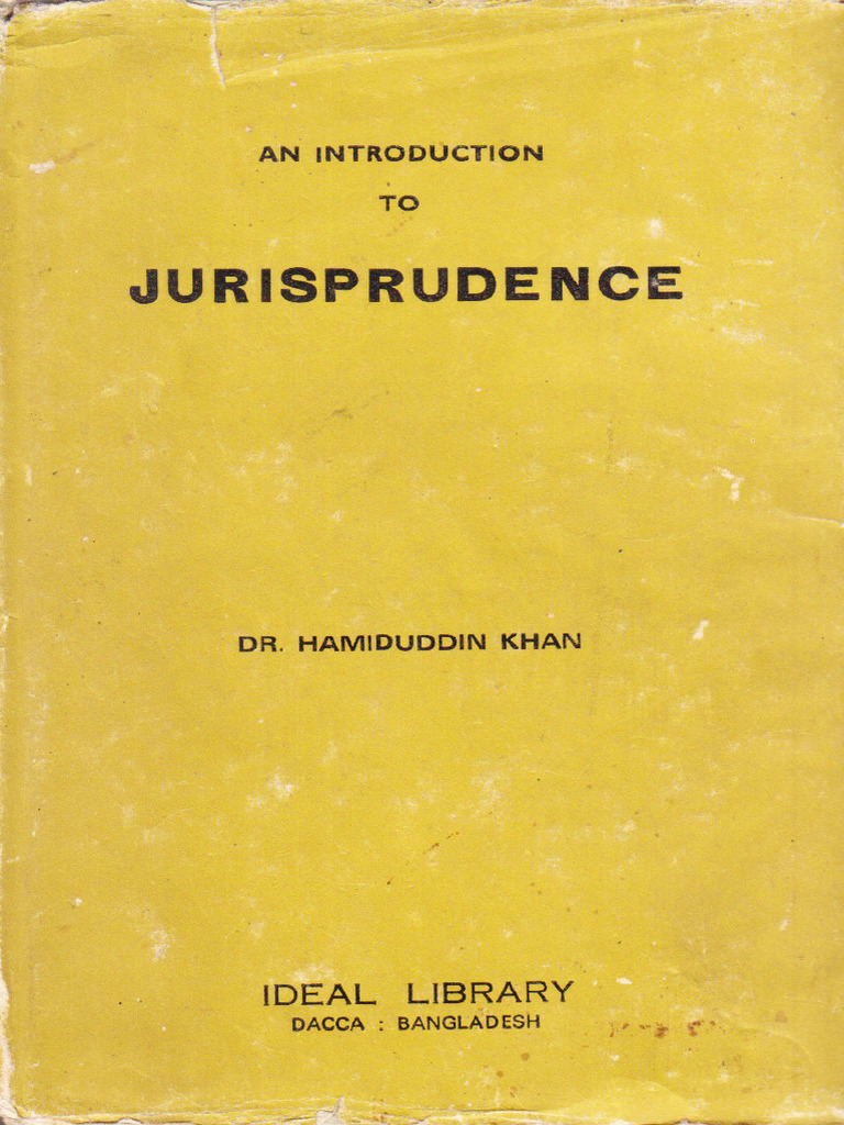 An Introduction To Jurisprudence | PDF