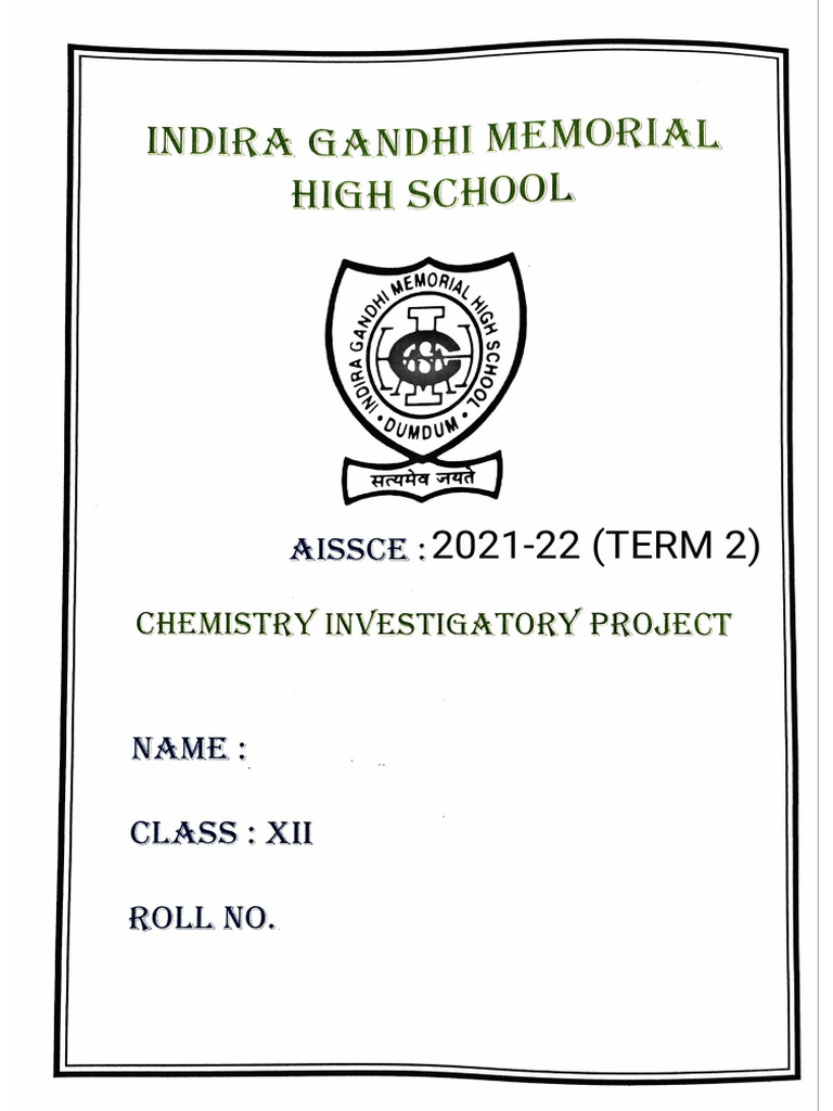 Xii - Project - Antacid | PDF