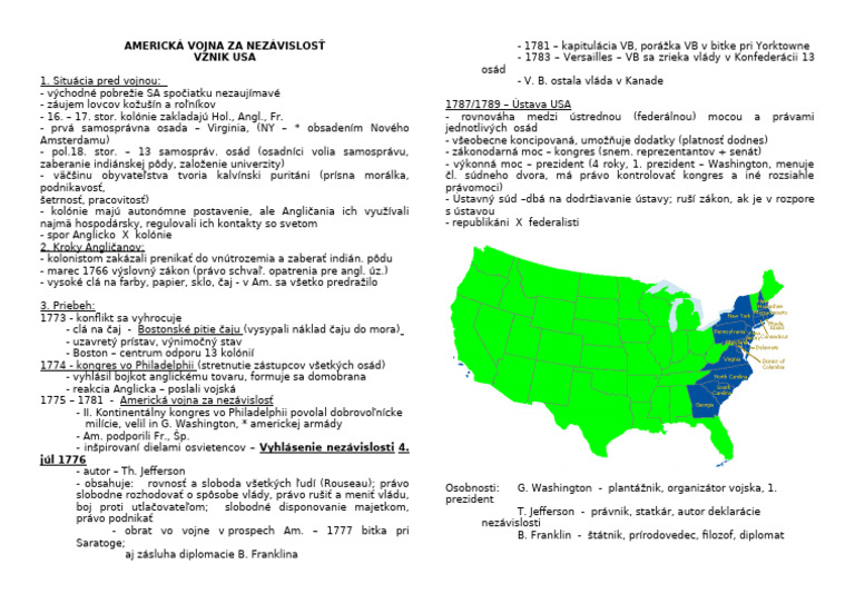 USA Revolúcia | PDF