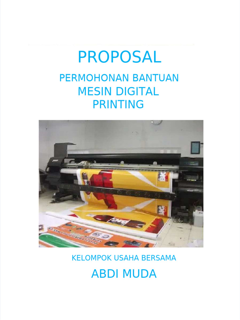 Proposal Digital Printing | PDF