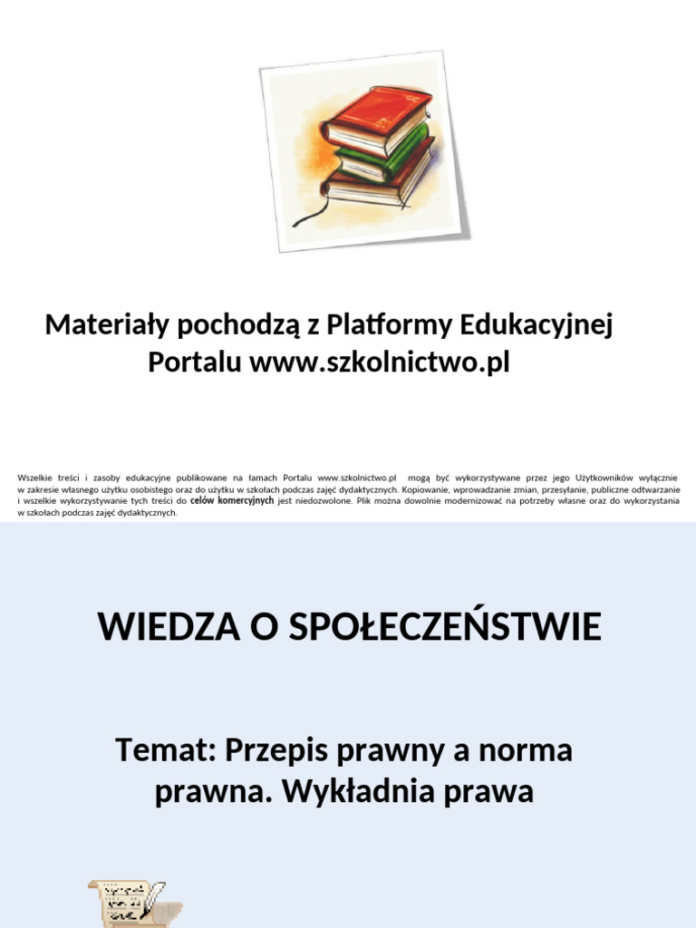 10 Przepis Prawny A Norma Prawna | PDF