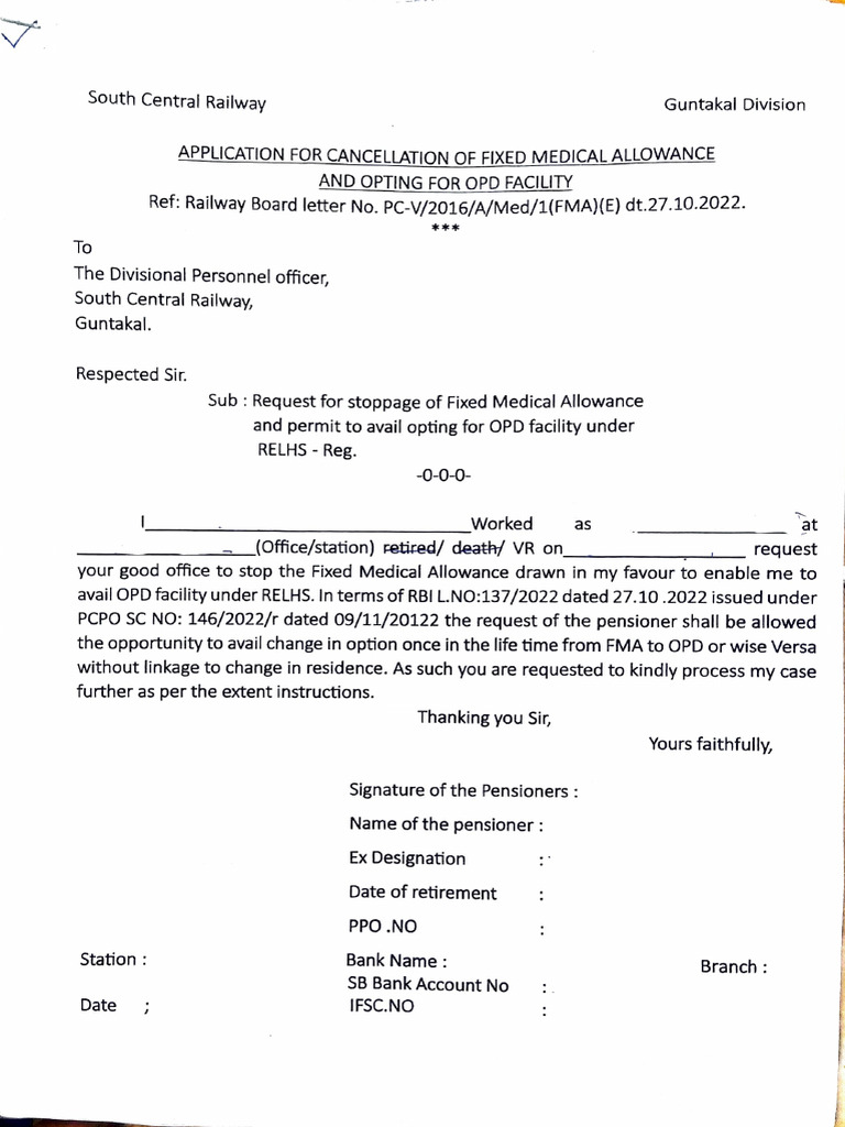 FMA Cancellation form (2) | PDF