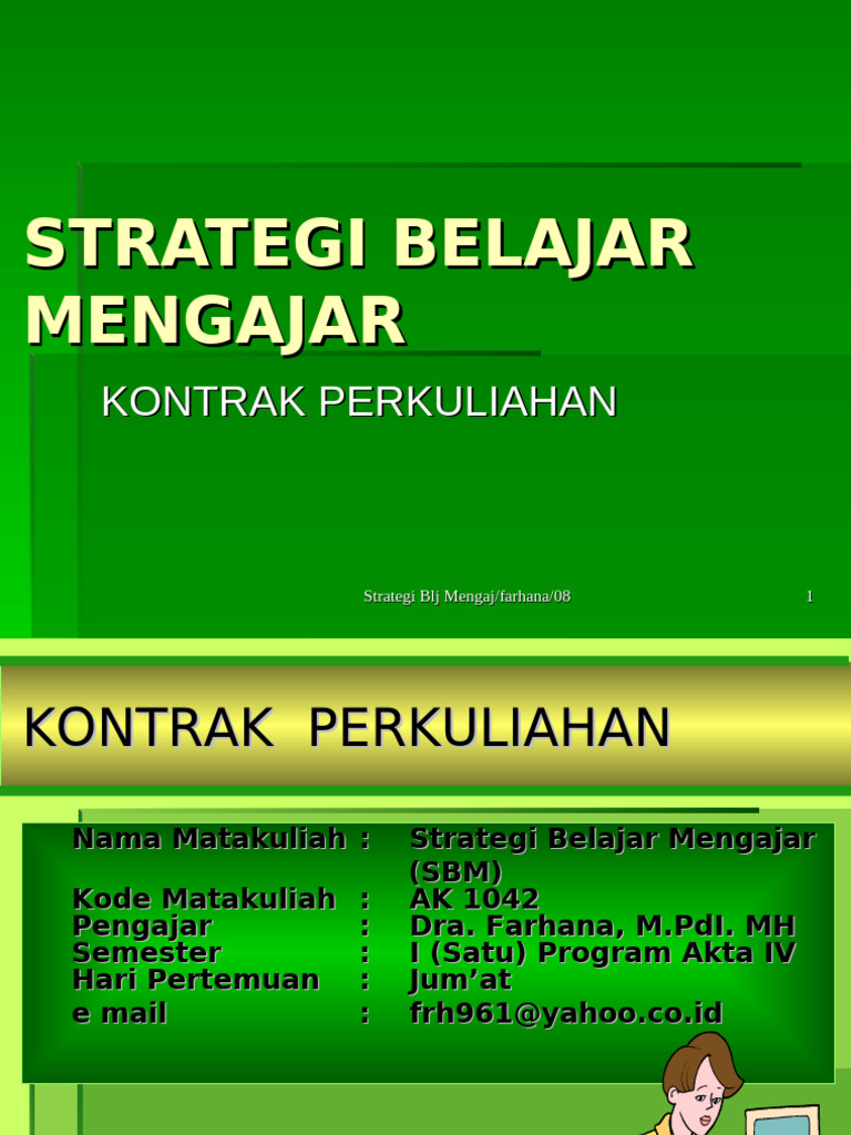 Strategi Belajar Mengajar | PDF