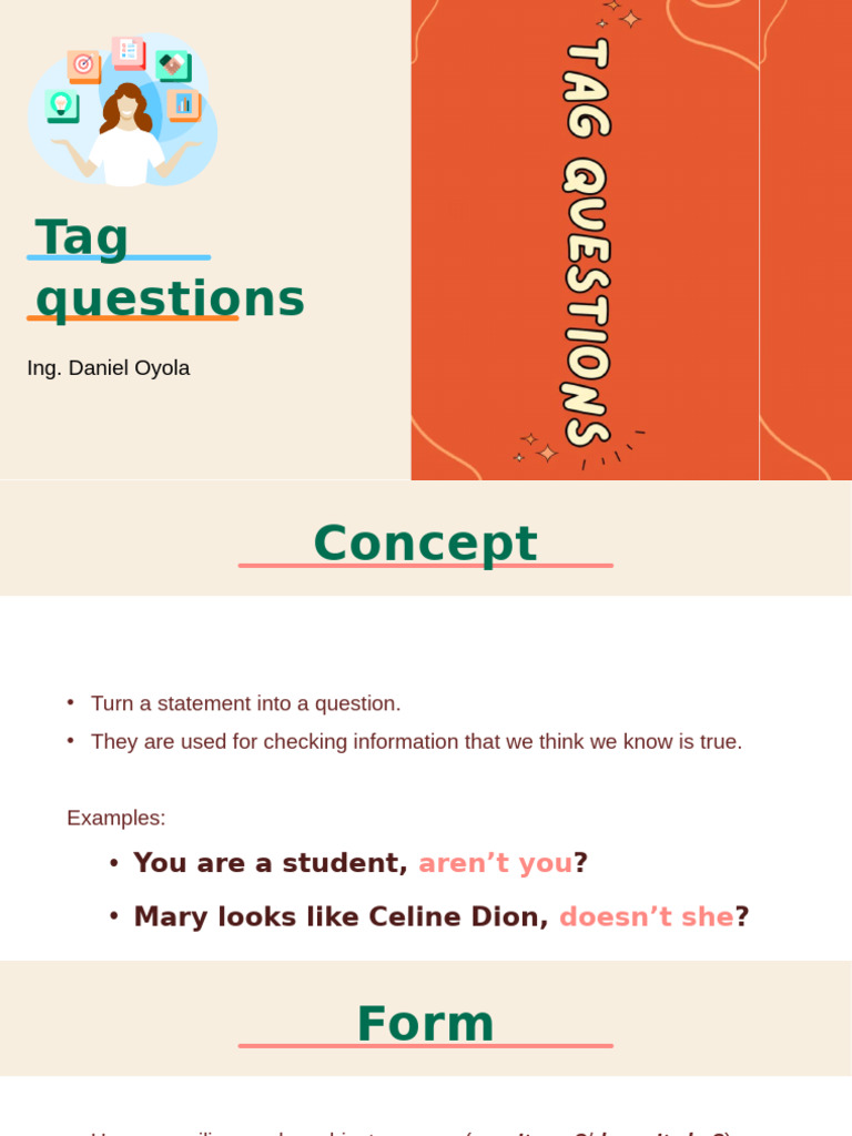 Tag Questions | PDF | Language Arts & Discipline