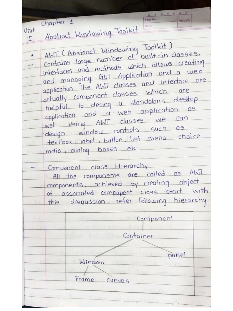 AJP CH 1 Notes | PDF
