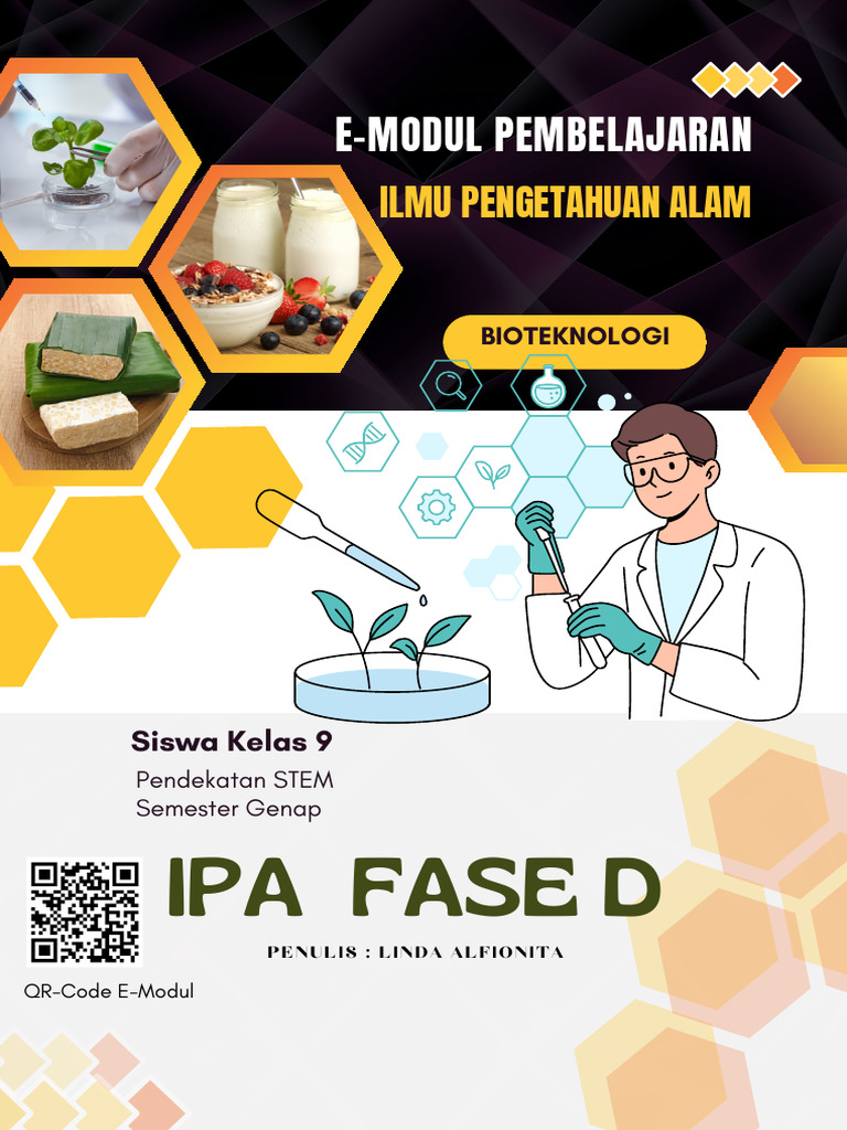E-Modul STEM: Yogurt Umbi Garut | PDF