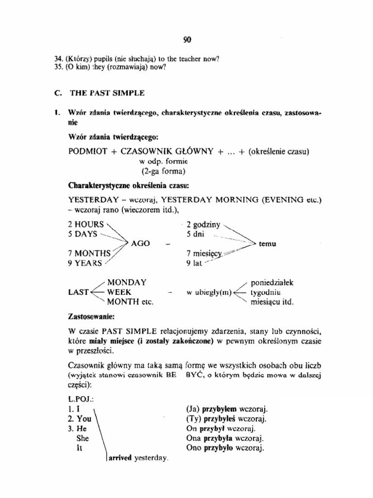 Past Simple Siuda | PDF
