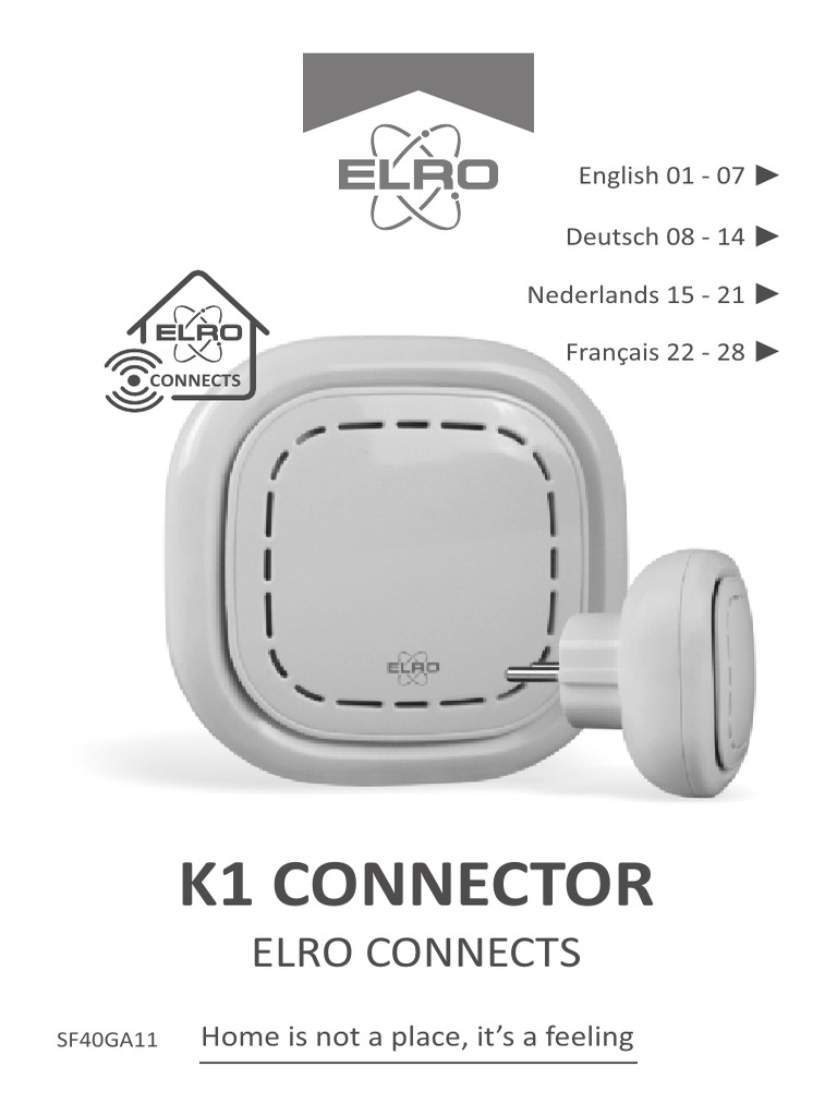 K1 Connector: Elro Connects | PDF | Wi Fi | Computer Networking