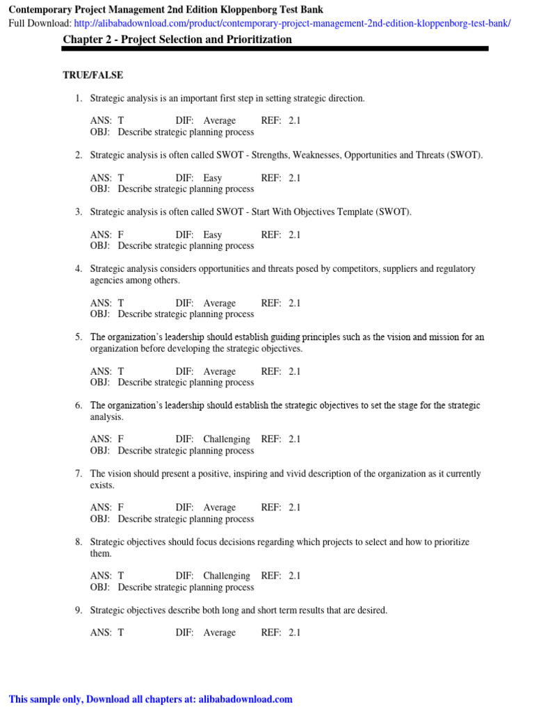 Chapter_2_Project_Selection_and_Prioriti | PDF | Internal Rate Of Return | Business