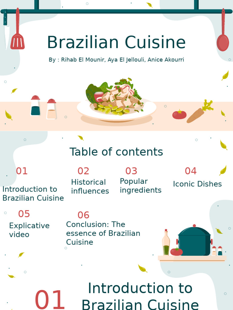 Brazilian Cuisine | PDF | Cuisine | Western Cuisine