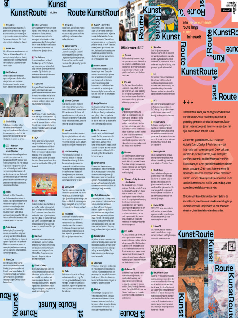 KunstRoute Map Update LoRes | PDF