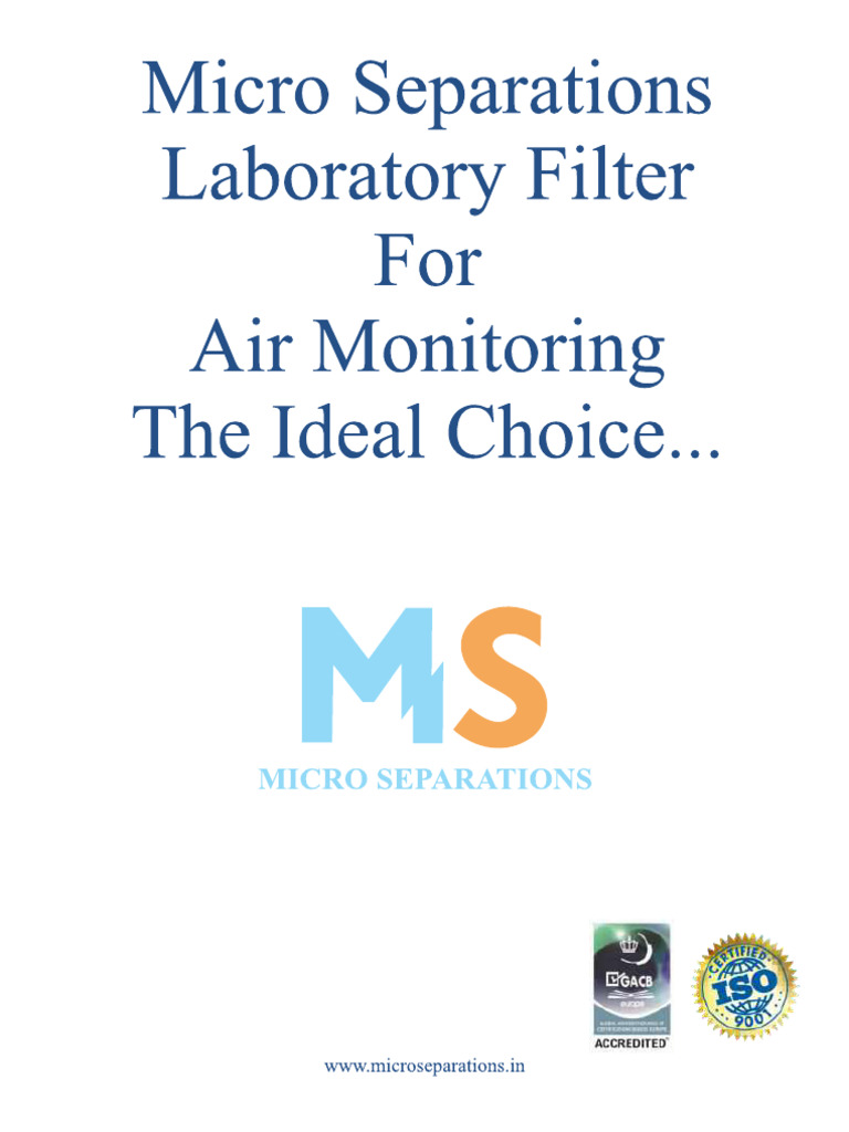 micro Separations_compressed Air Monitoring | PDF