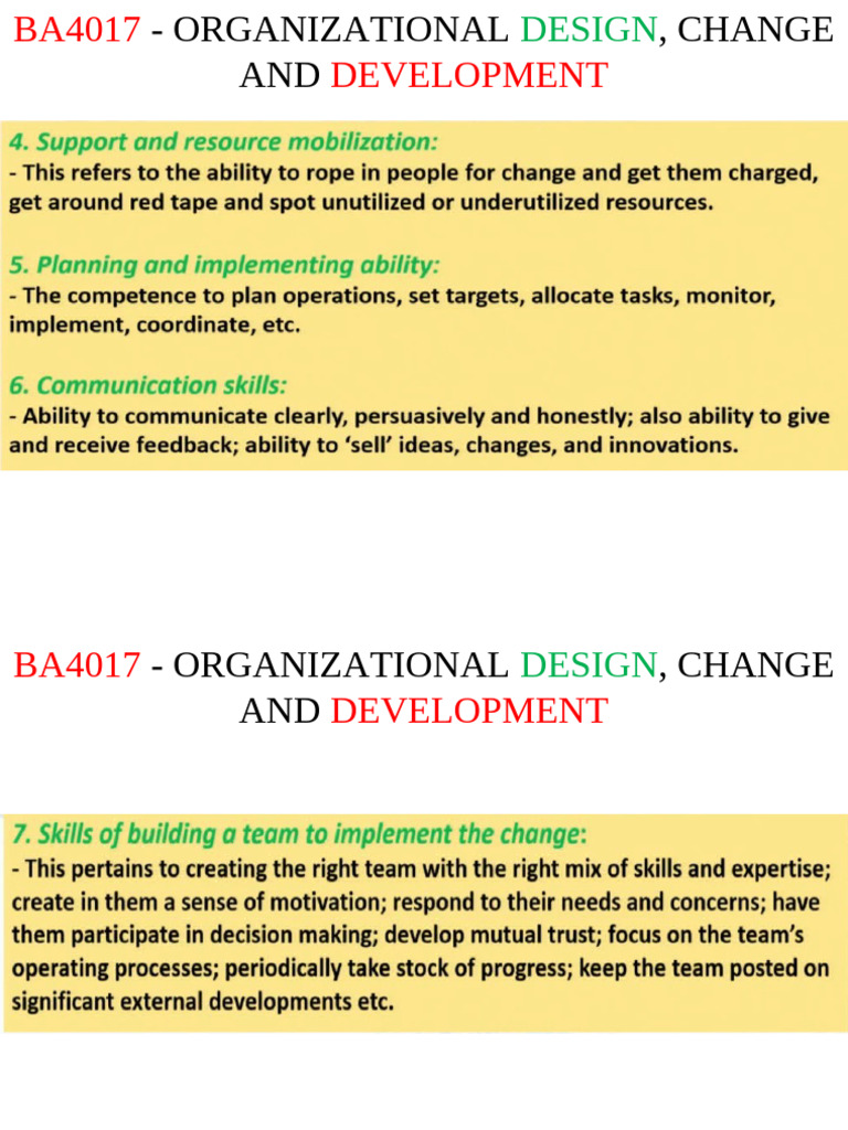 odcd MANAGEMENT | PDF | Organization Development | System