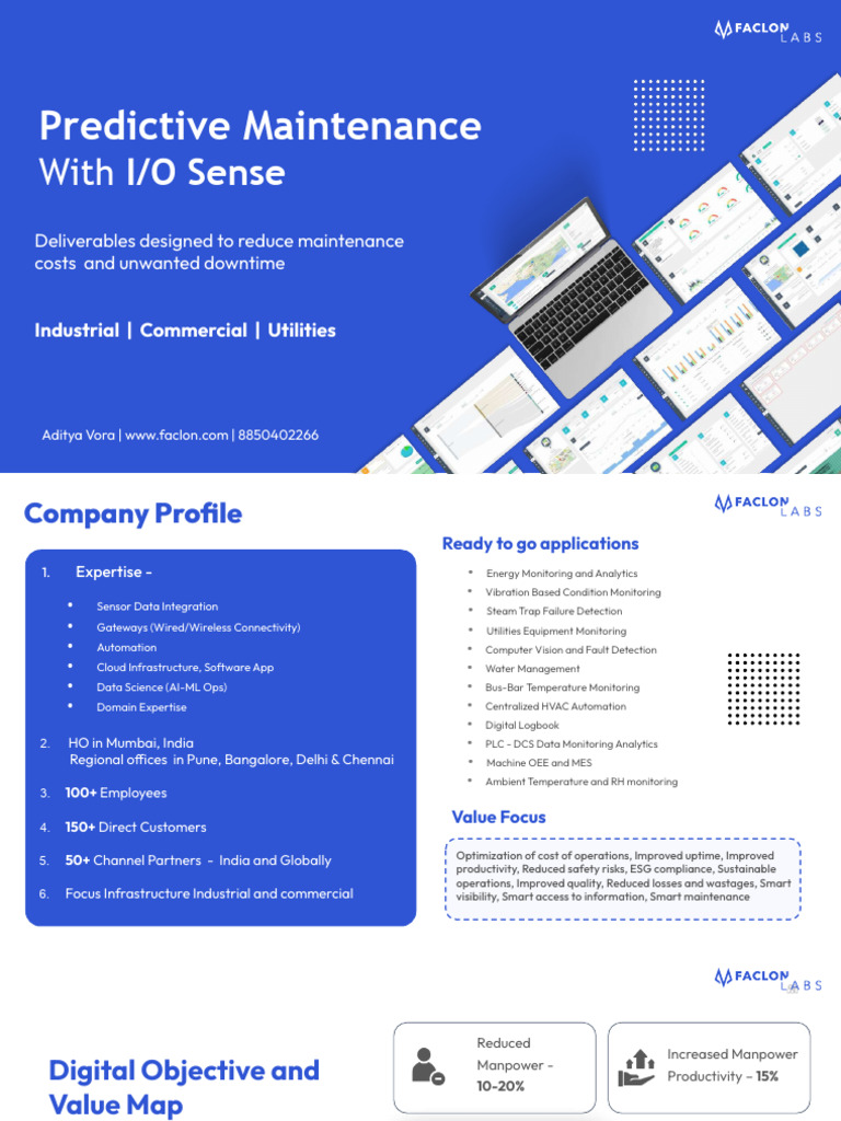 Predictive Maintenancewith IOSense | PDF | Mechanical Engineering