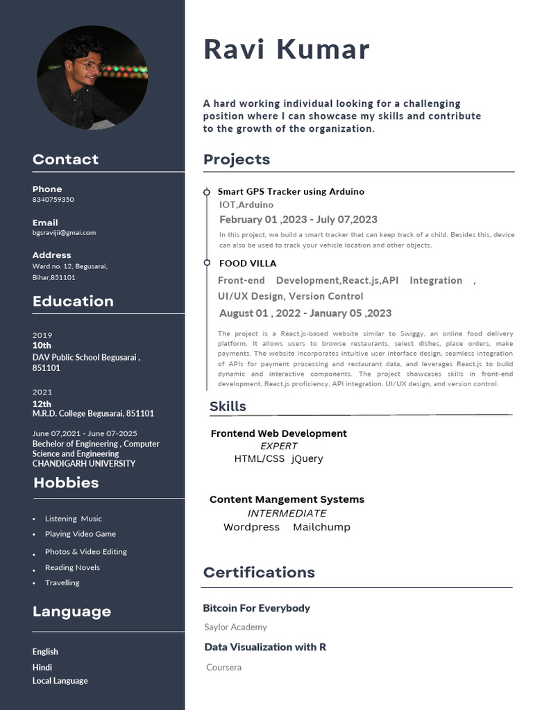 Black White Minimalist CV Resume - 230818 - 234702 | PDF | Websites ...
