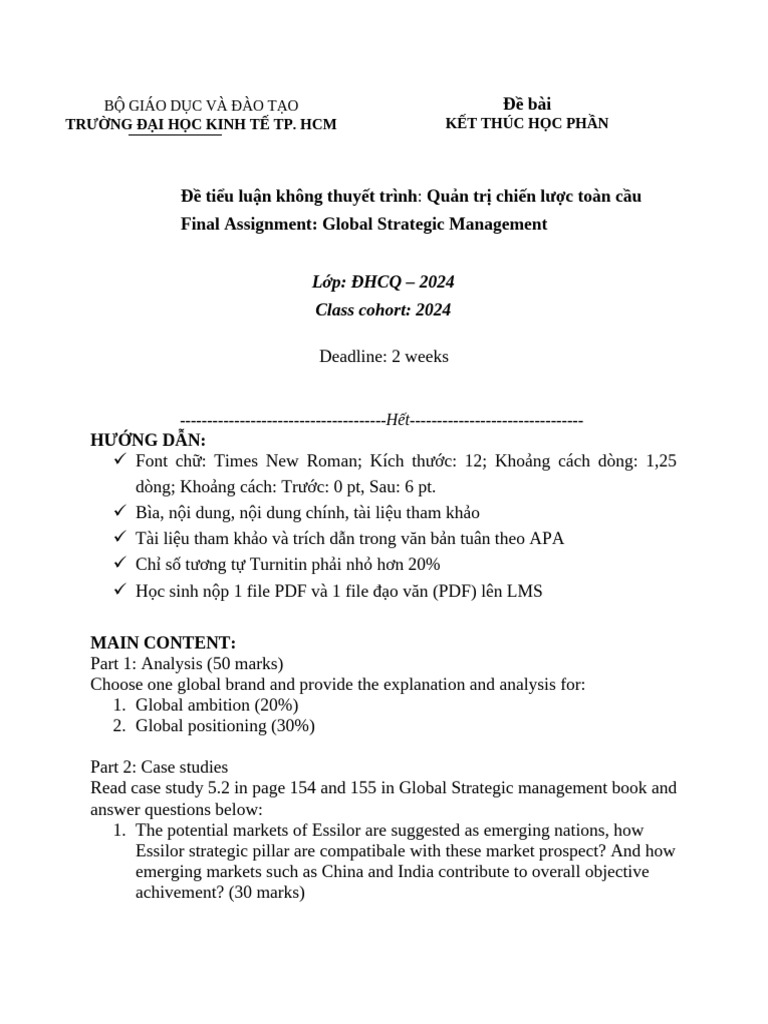 GSM Final 2024-1 | PDF