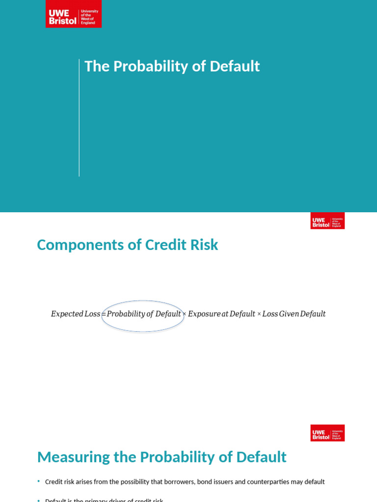 1 Measuring Default Risk | PDF | Credit Rating | Bond Credit Rating