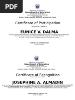 Intrams Certificate | PDF | Philippines | Schools