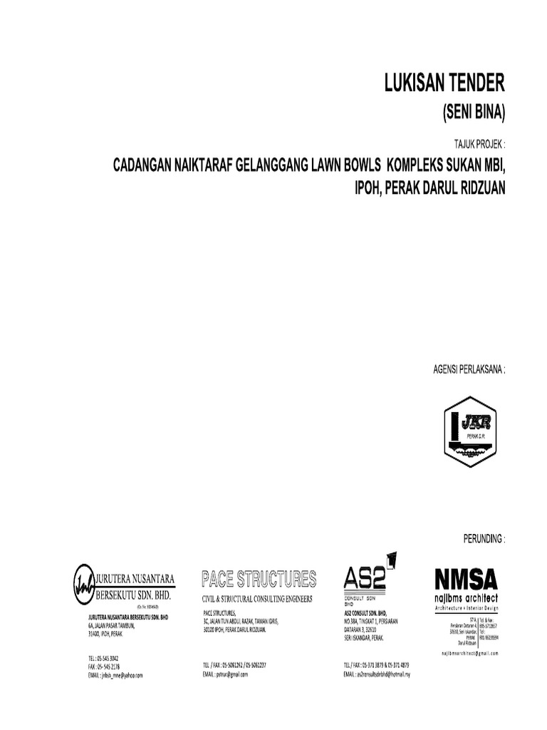 Tender Drawings - Detail Drawings | PDF