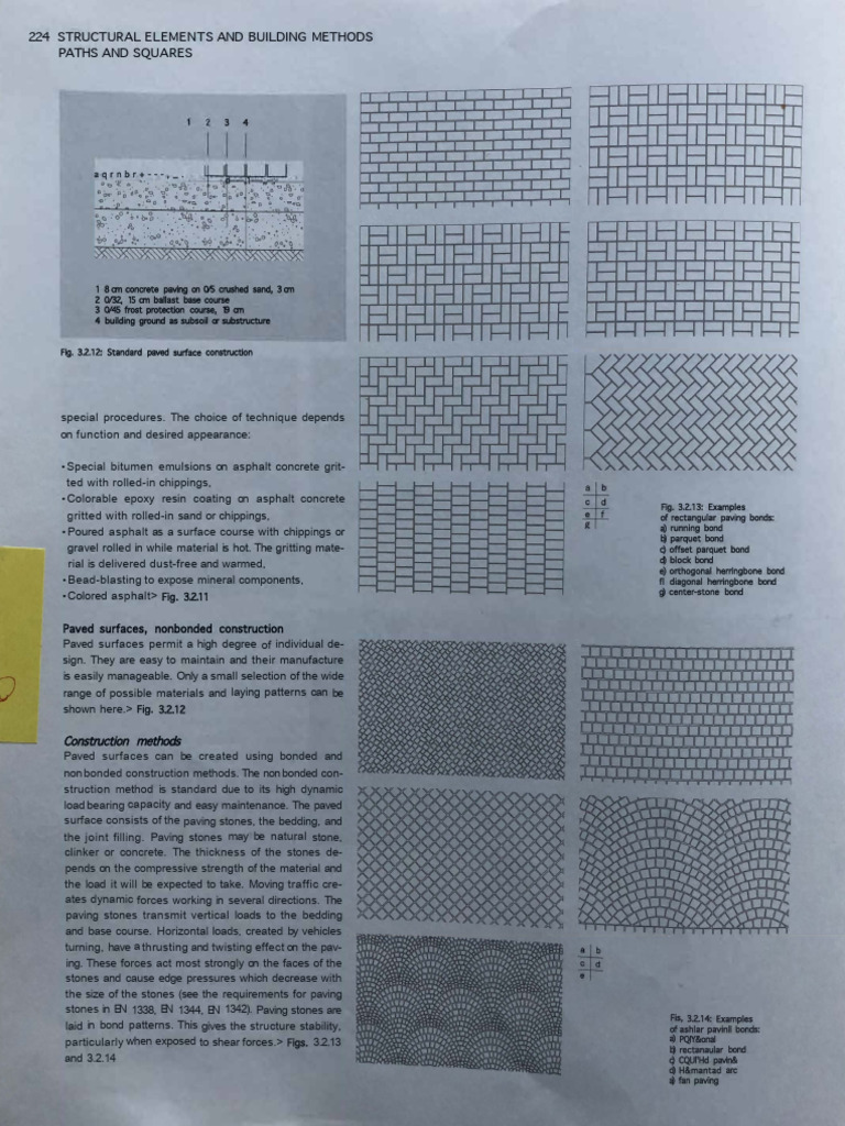 Stone paving | PDF | Concrete | Cement