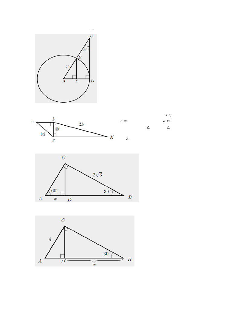 Right Triangle Trigonometry - Level 4 | PDF | Triangle | Stairs