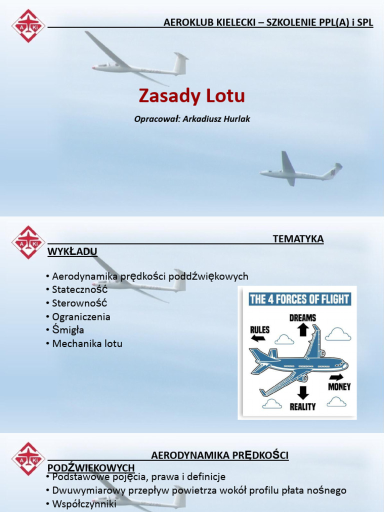 Kopia PPL SPL Zasady Lotu 2022 | PDF