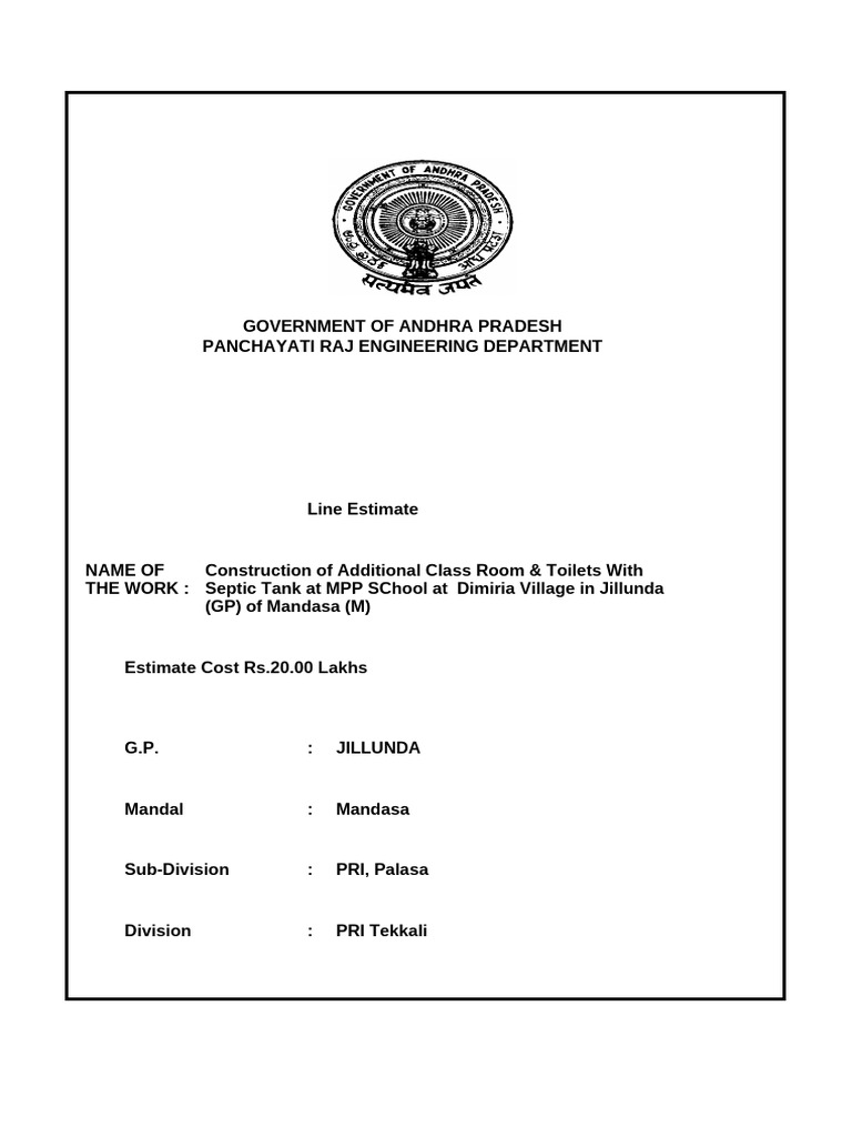 Construction Plan for School Facilities | PDF | Construction Aggregate | Concrete