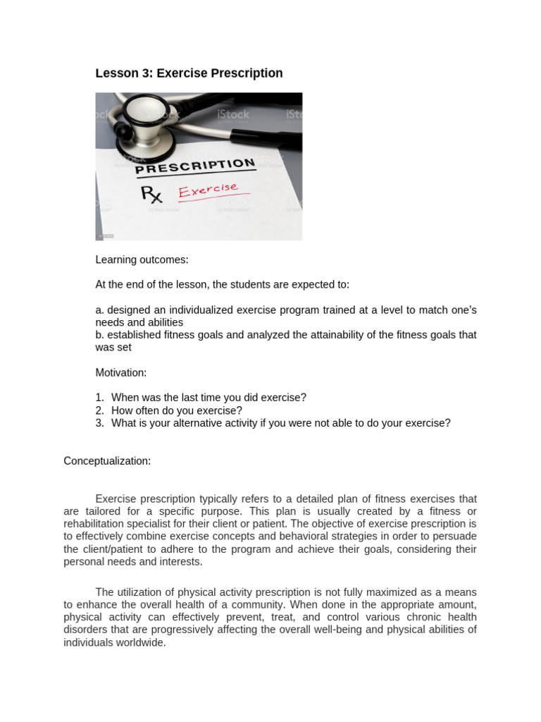 PATHFIT 1 U1L3 Edited | PDF | Physical Fitness | Risk