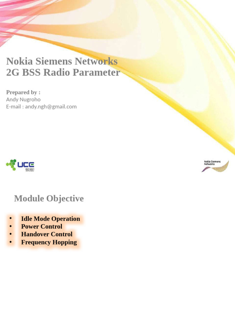 #3 - 2G BSS Radio Parameter | PDF | Information And Communications Technology ...