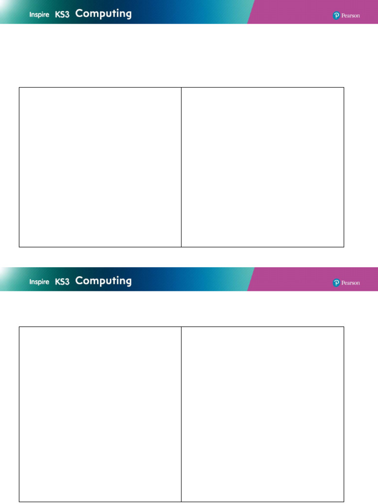 Inspire Computing Y7 1 L3 WS1 | PDF