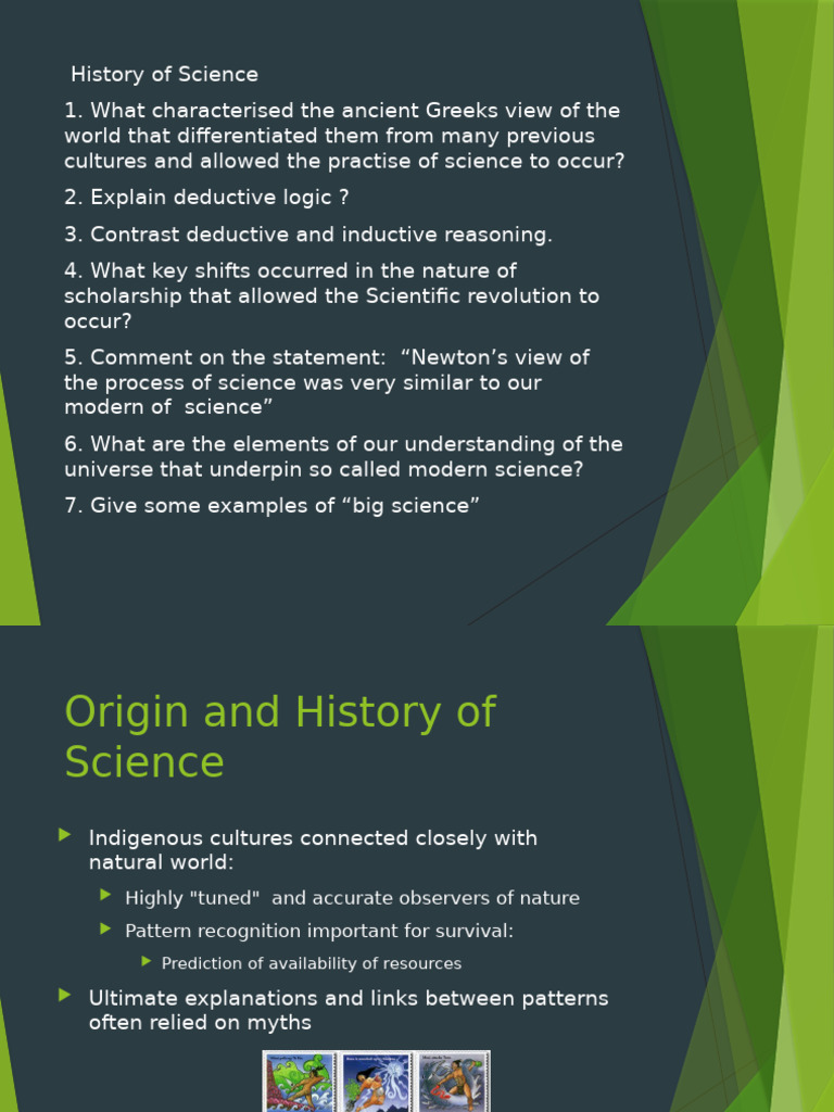 History of Science 2024 Part 3 | PDF | Science | Theory