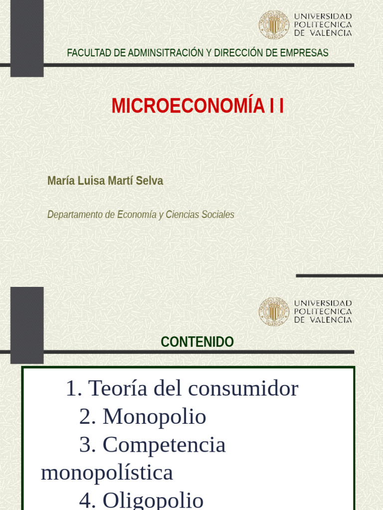 Presentacion Micro II Ade-Inf | PDF