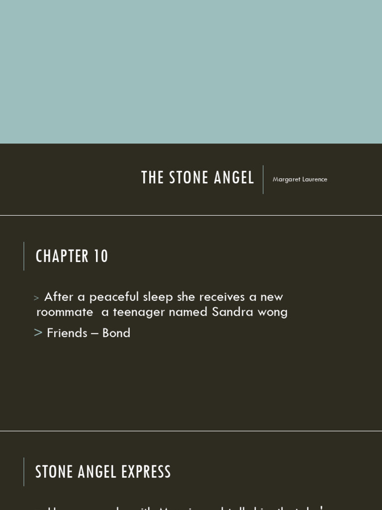 Hagar's Journey in "The Stone Angel" | PDF