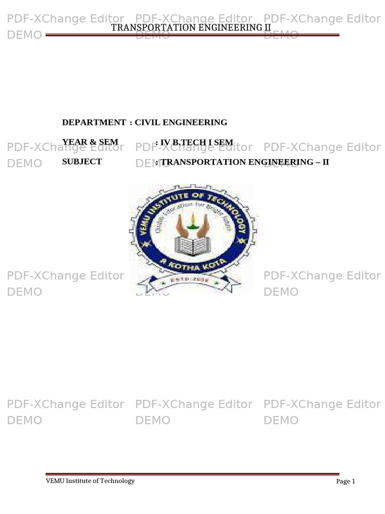 Transportation Engineering Ii | PDF | Track Gauge | Friction