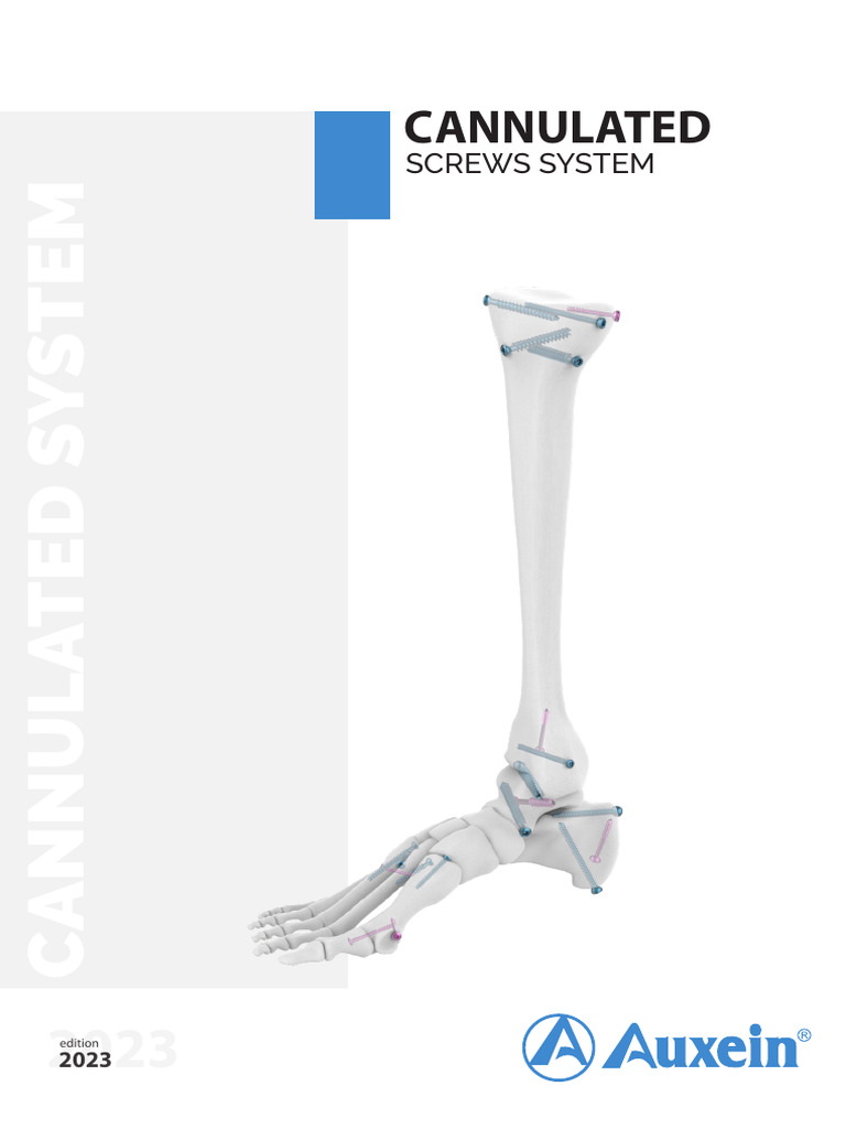 Cannulated Screws | PDF | Screw | Drill