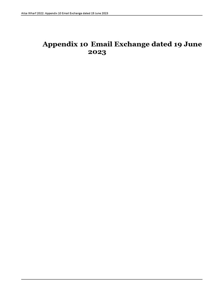 Es Addendum Appendix 10 Cumulative Email-1918029 | PDF | Justice ...