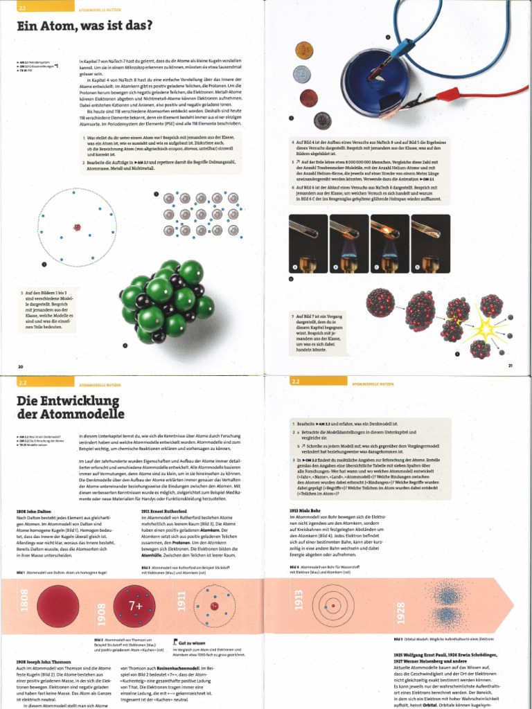 2 Atommodelle Nutzen - Buch | PDF